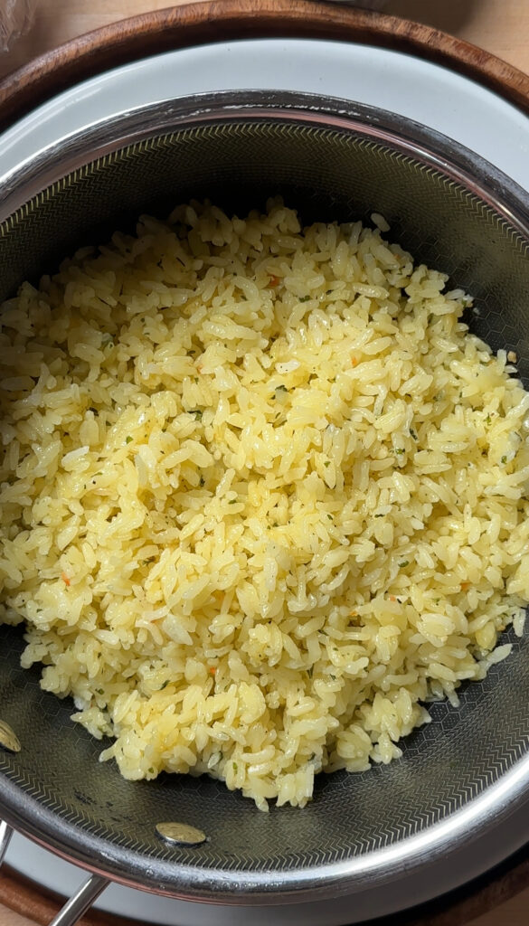 Fluffy Greek Style Rice - Nutrient Matters