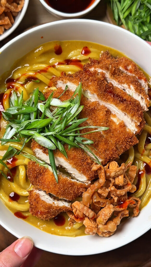 Katsu Udon Coconut Curry - Nutrient Matters